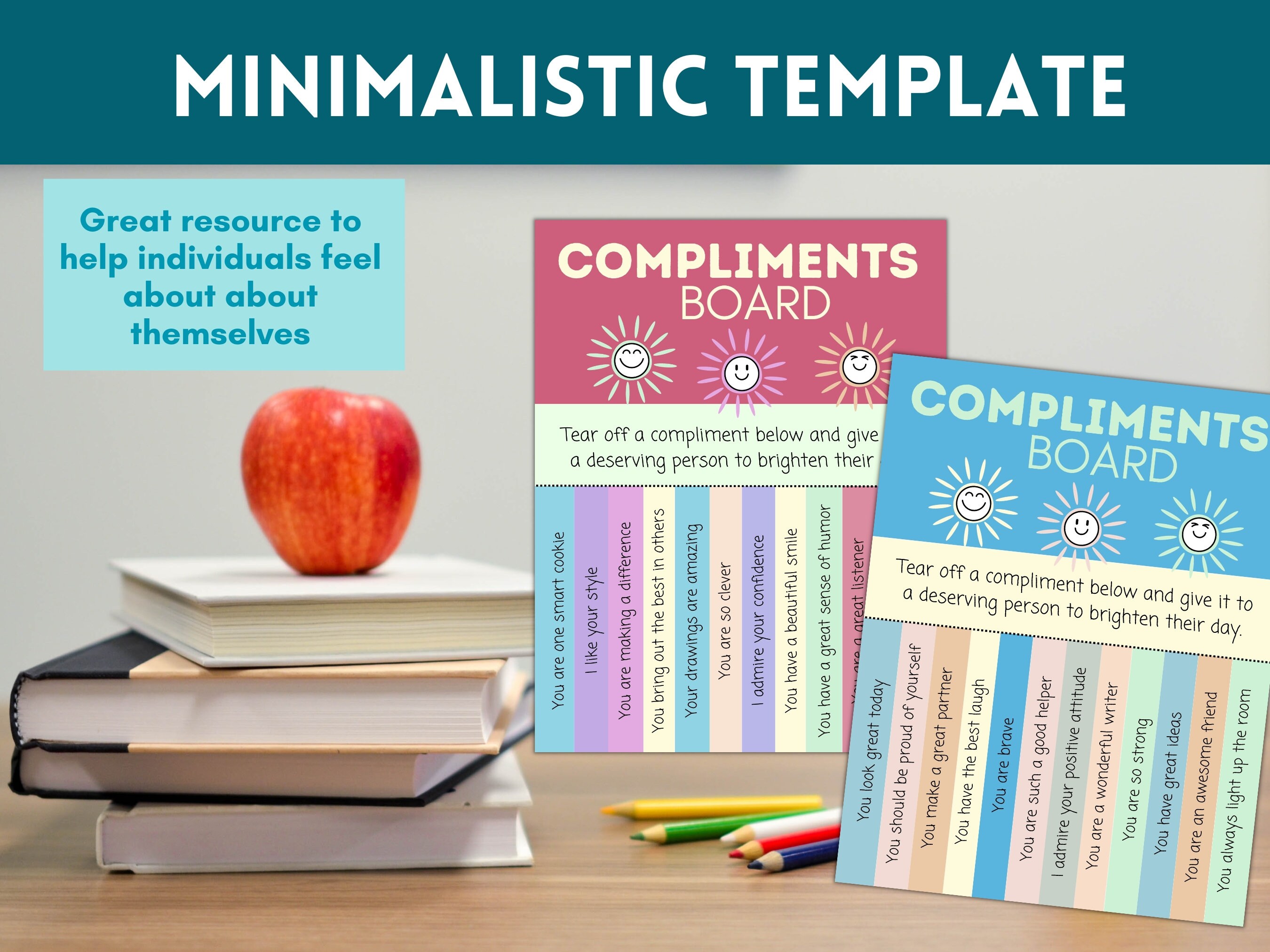 Printable Tear off Compliments, Random Acts of Kindness Activity ...