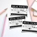 Editable Food Event Ticket, Food Ticket Printable, Editable Meal Ticket ...