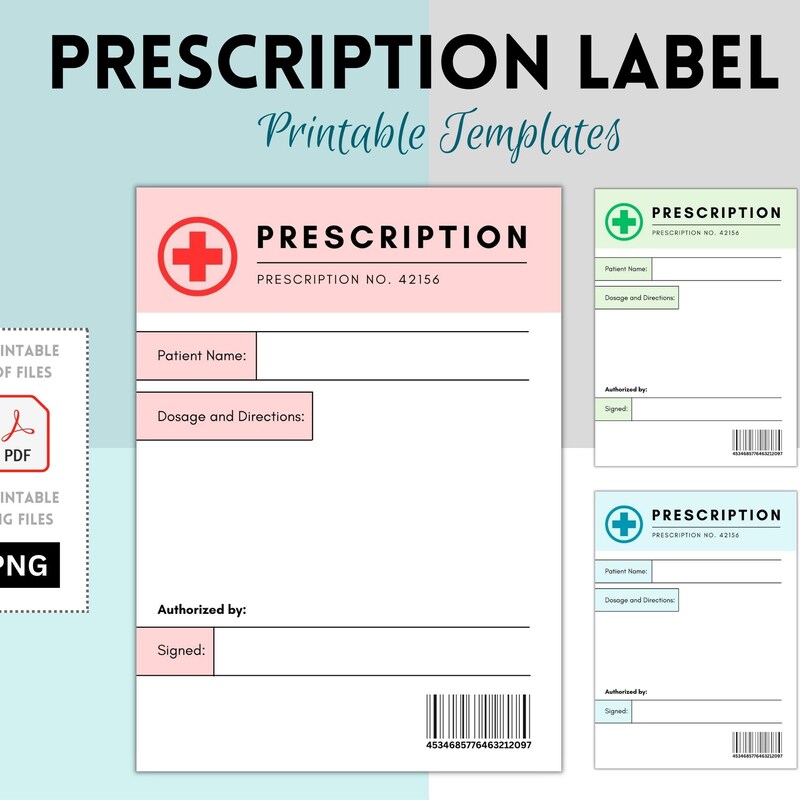 Funny Prescription Labels - Etsy