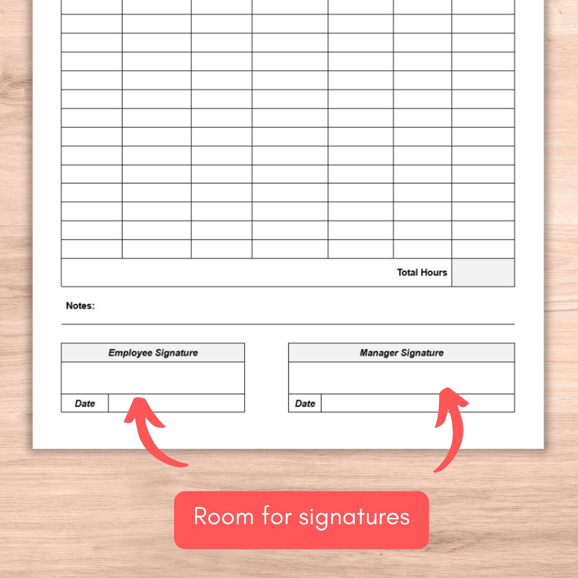 Editable Employee Time Sheet, Timesheet, Employee Work Schedule, Weekly ...