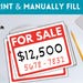 Printable for Sale Sign, for Sale Sign, Sale Sign PDF, US Letter and A4 ...
