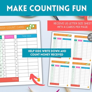 Payslip for Kids, Printable Kids Paystub, Kids Paycheck, Earn Money ...