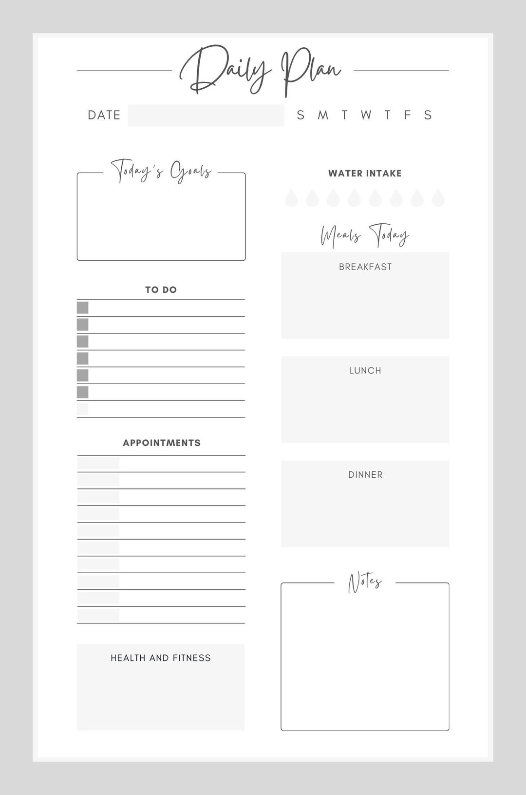 6x9 Journal Instert - Etsy