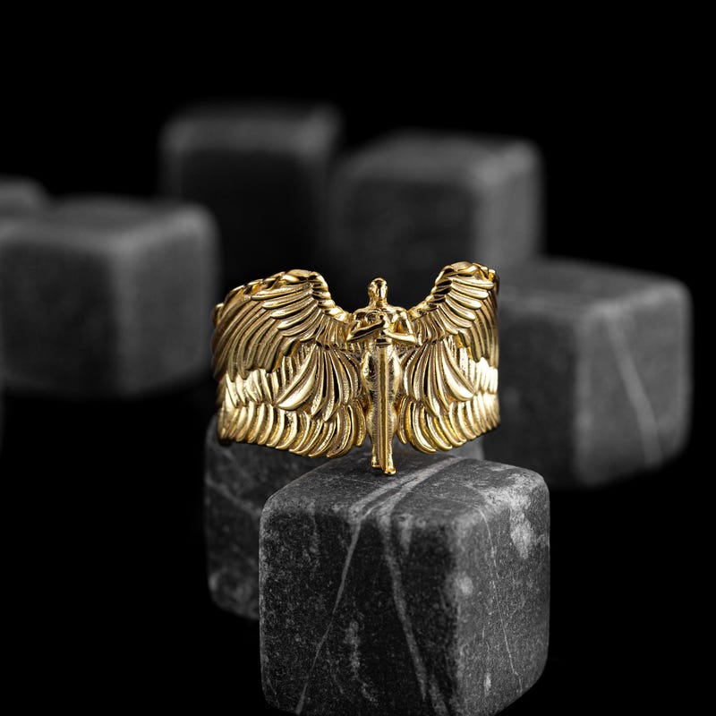 7 Archangel Ring - Etsy