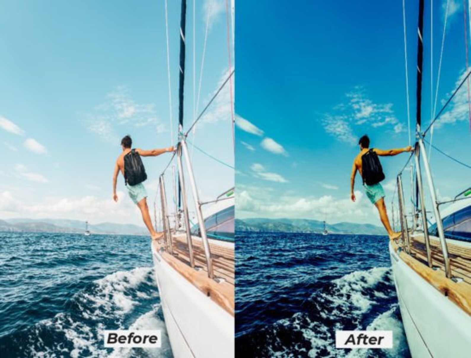 12 Navy Blue Lightroom Presets Mobile & Desktop Presets Navy Blue ...