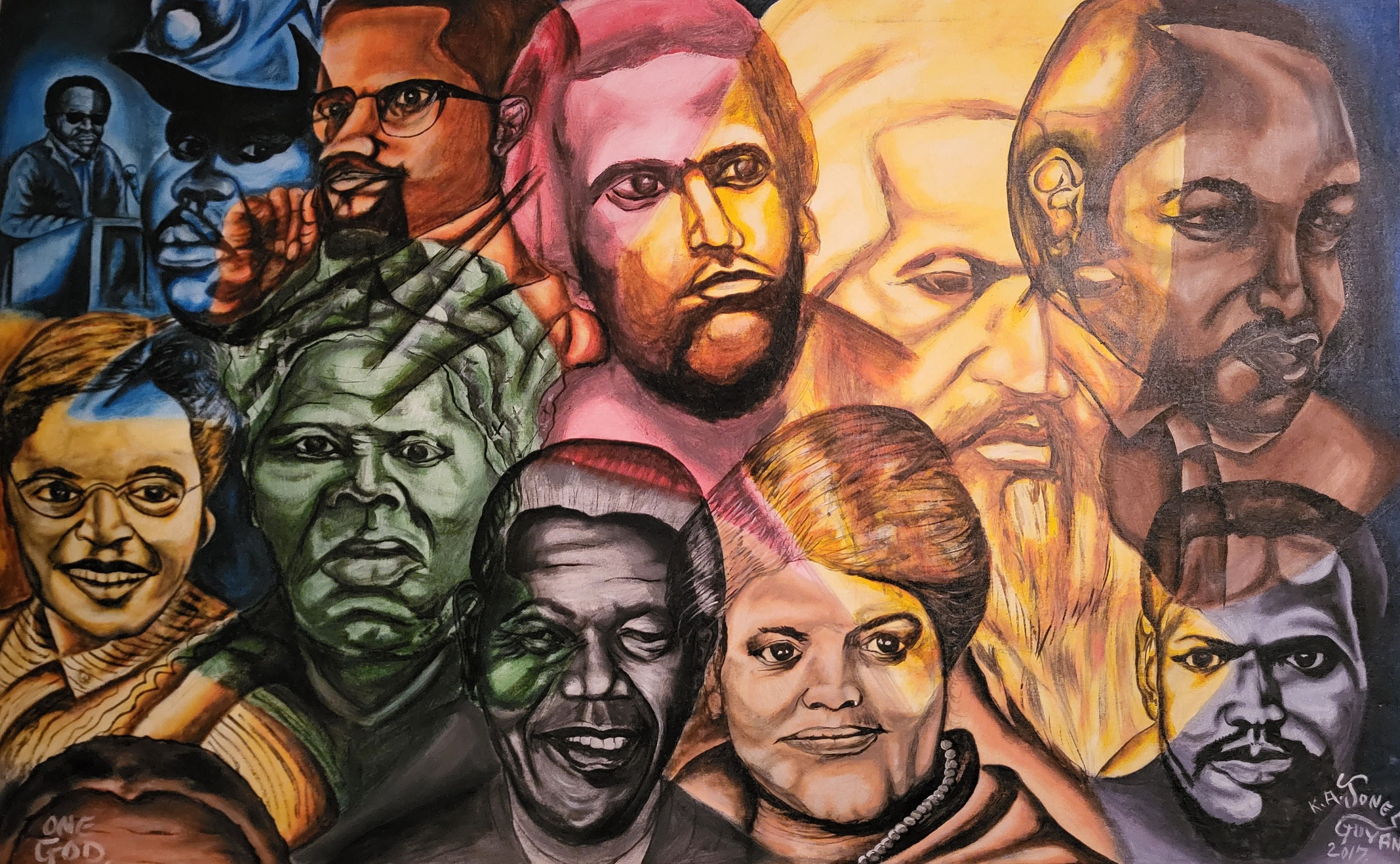 African American Art Black Art African Art Civil Rights Movement Art - Etsy