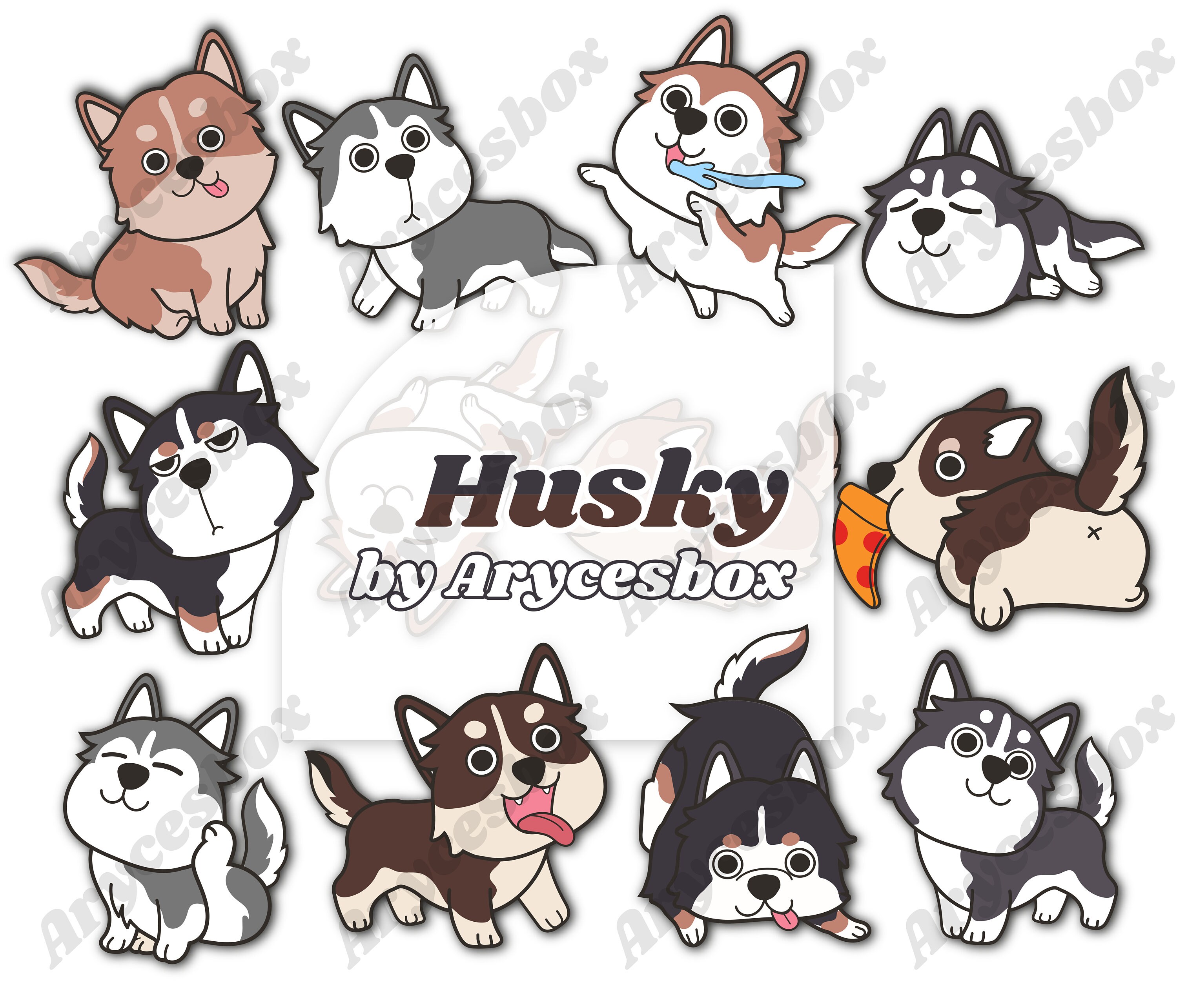 Husky SVG JPG PNG Files | Dogs Svg | - Etsy