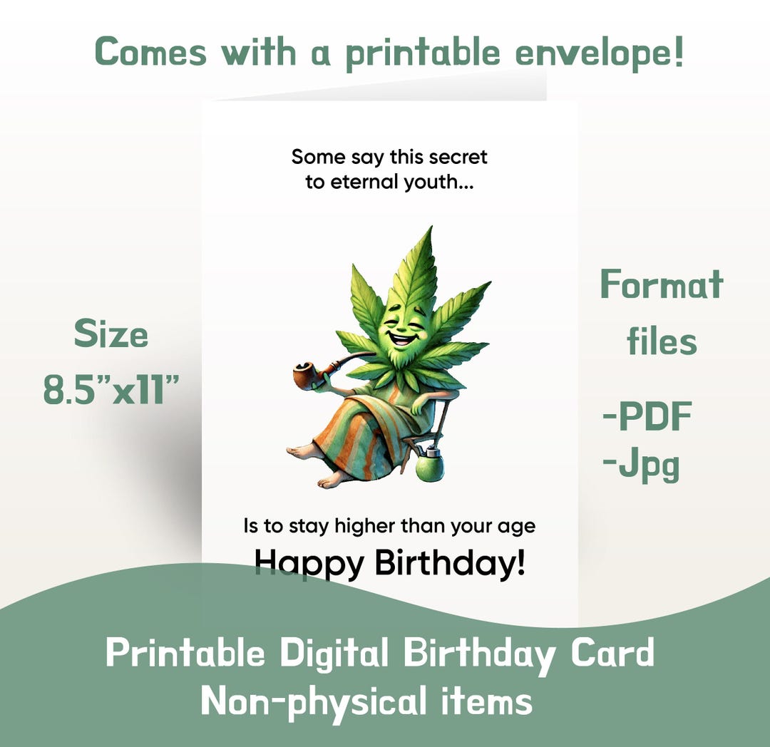 Birthday Cards | Printable Digital Card | Funny Birthday Card | Card 8. ...