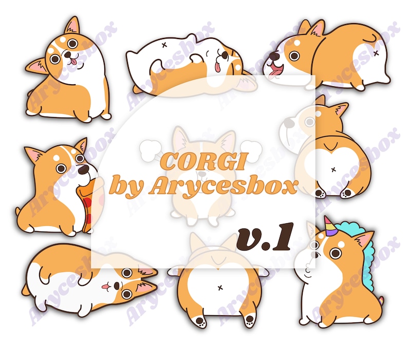 Corgi SVG JPG PNG Files | Dogs Svg | - Etsy