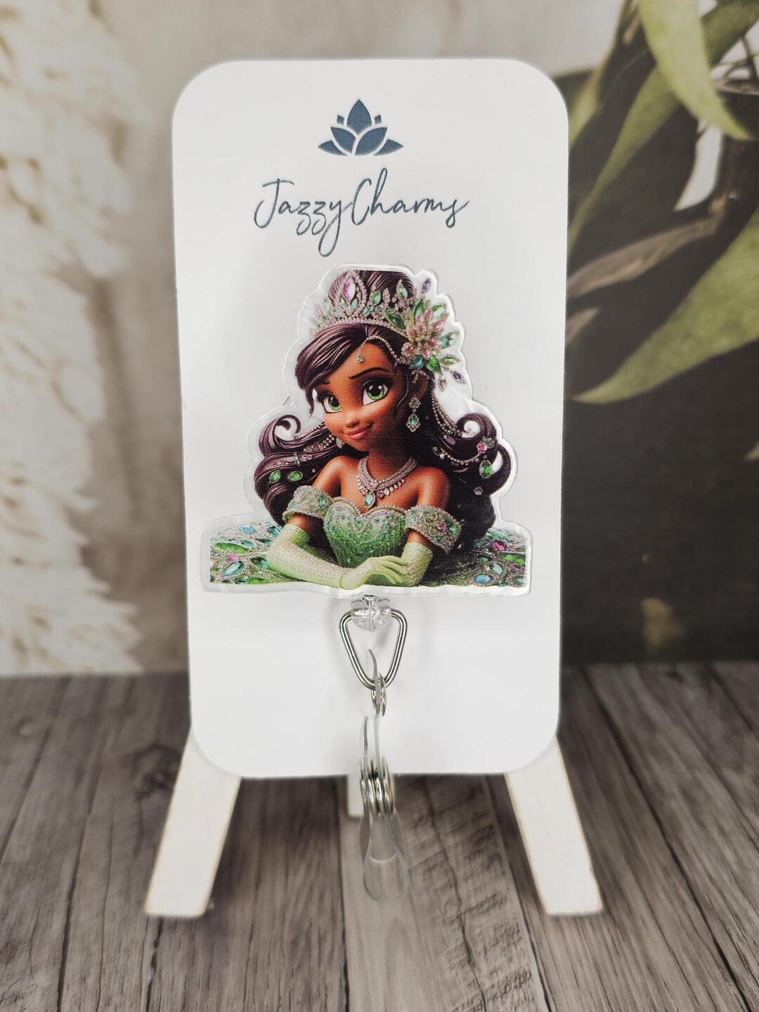 Cute Princess Badge Reel Id Badge Holder for Teachers Students ...