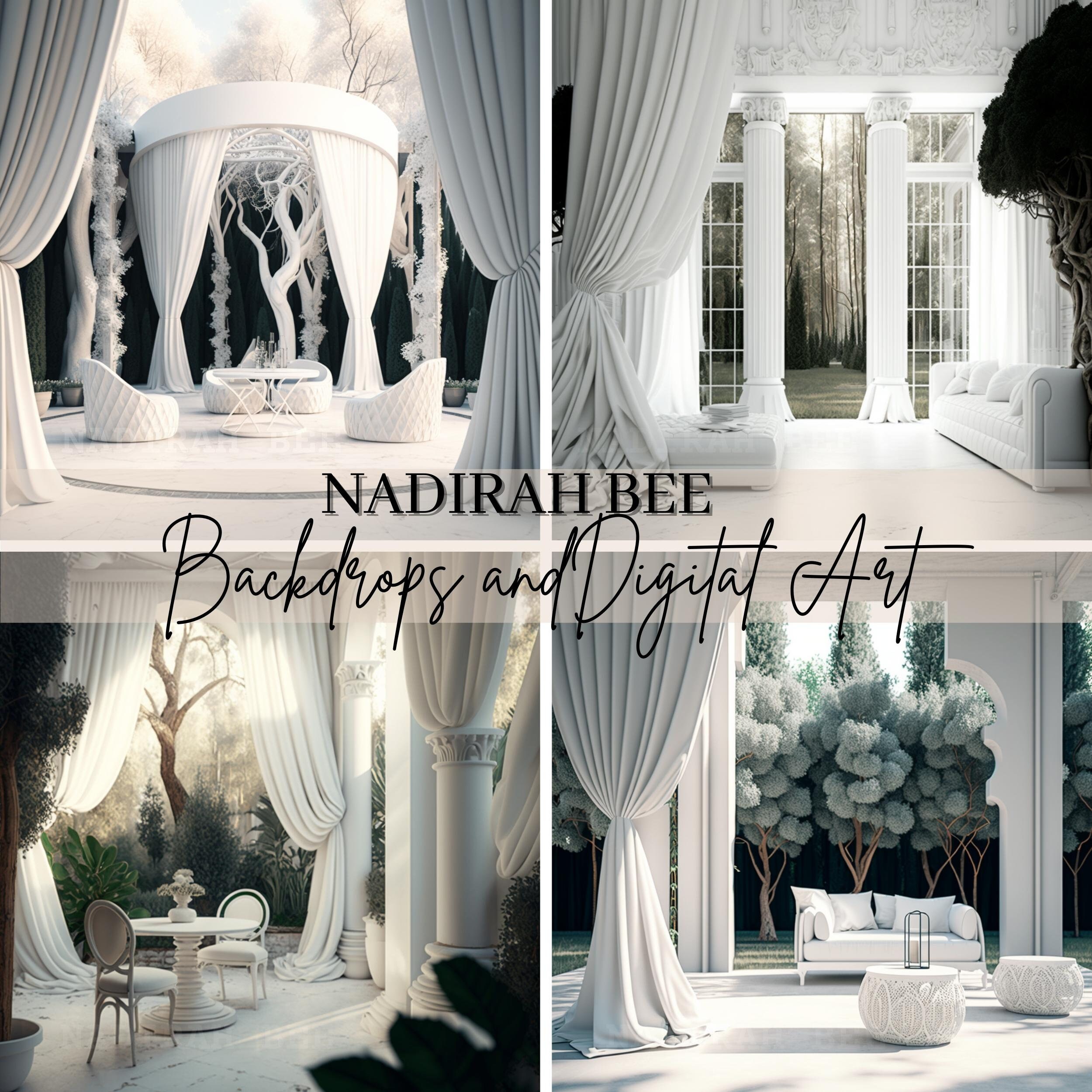 White Yard Backdrops, Maternity Backdrops, Studio Backdrop Overlays ...