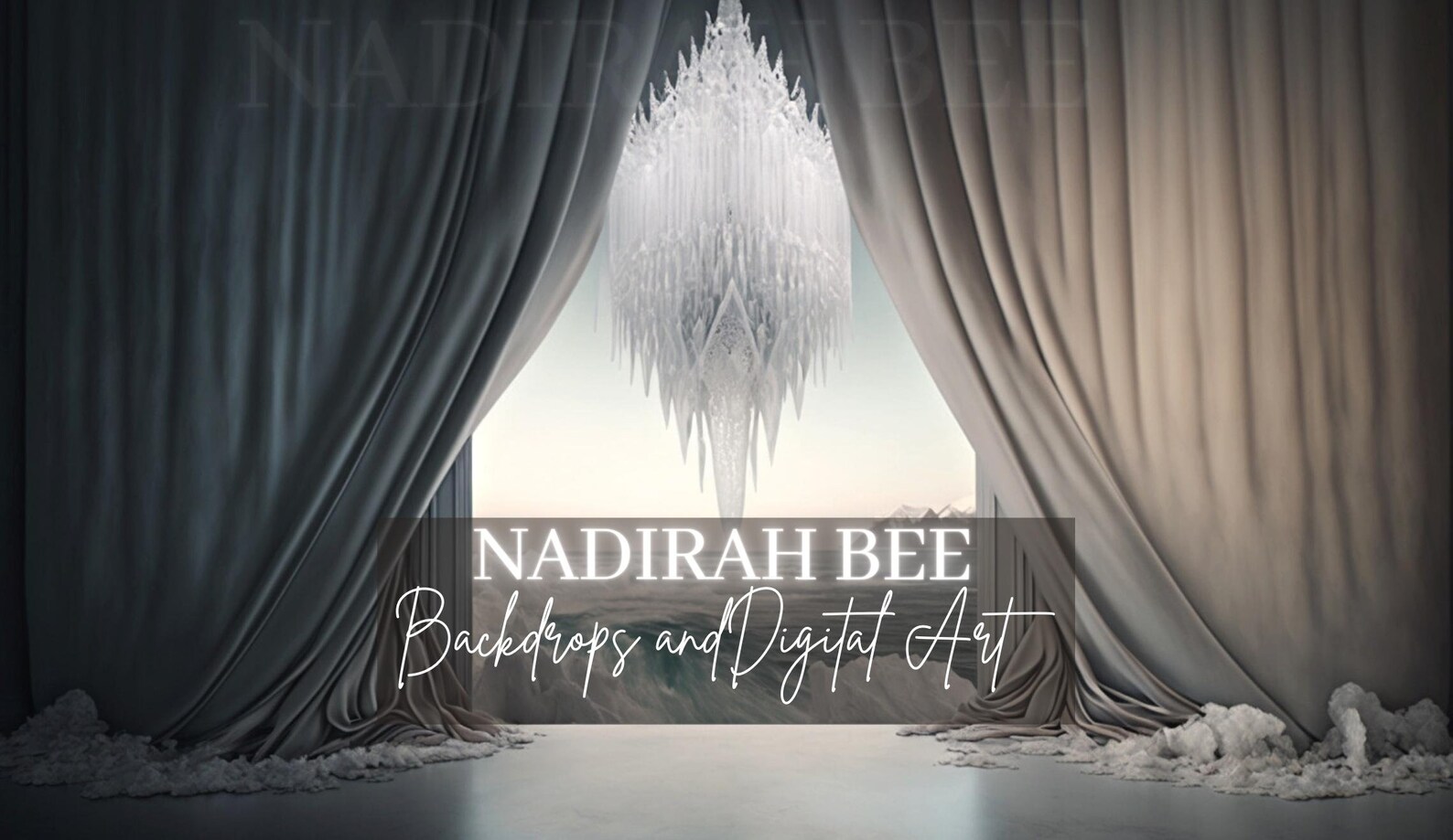 Ice Room Backdrops, Photographer Backdrop, Studio Backdrop Overlays ...