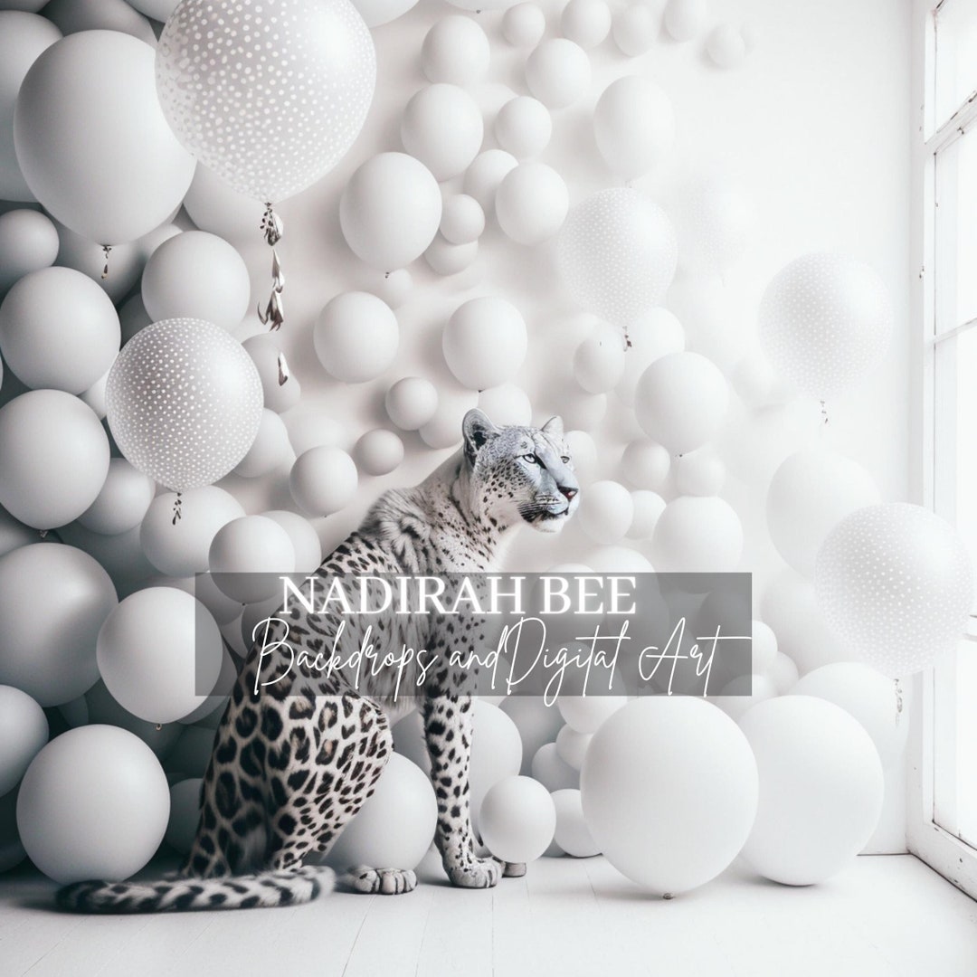 White Room, Snow Leopard, Room Backdrops, Whimsical, Studio Backdrop ...