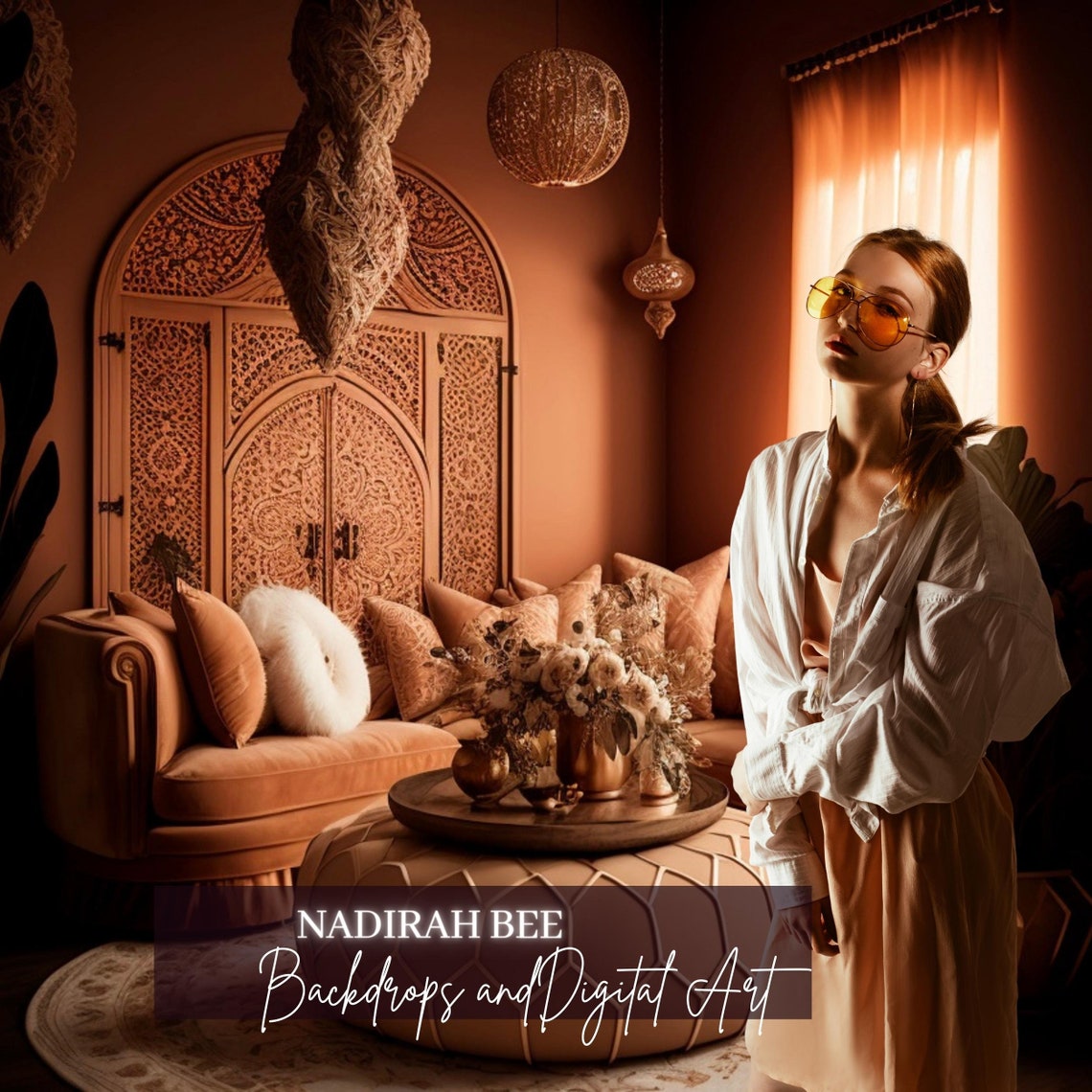 Tan Room Backdrops, Studio Backdrop Overlays, Digital Backdrop, Fine ...