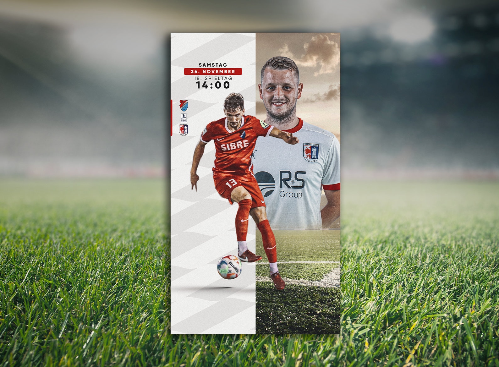 Photoshop Sports Template Matchday Graphics - Etsy