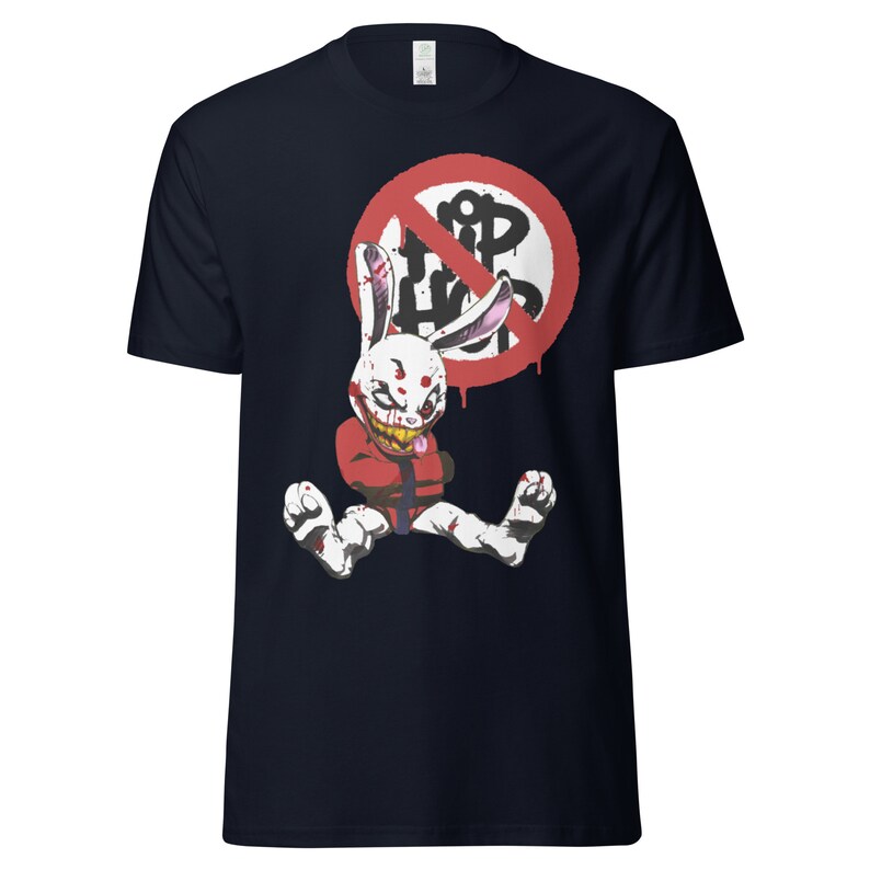 No Hip Hop T-shirt. Punk Sauce Bunny Tee / Punk Band Merchandise / Punk ...