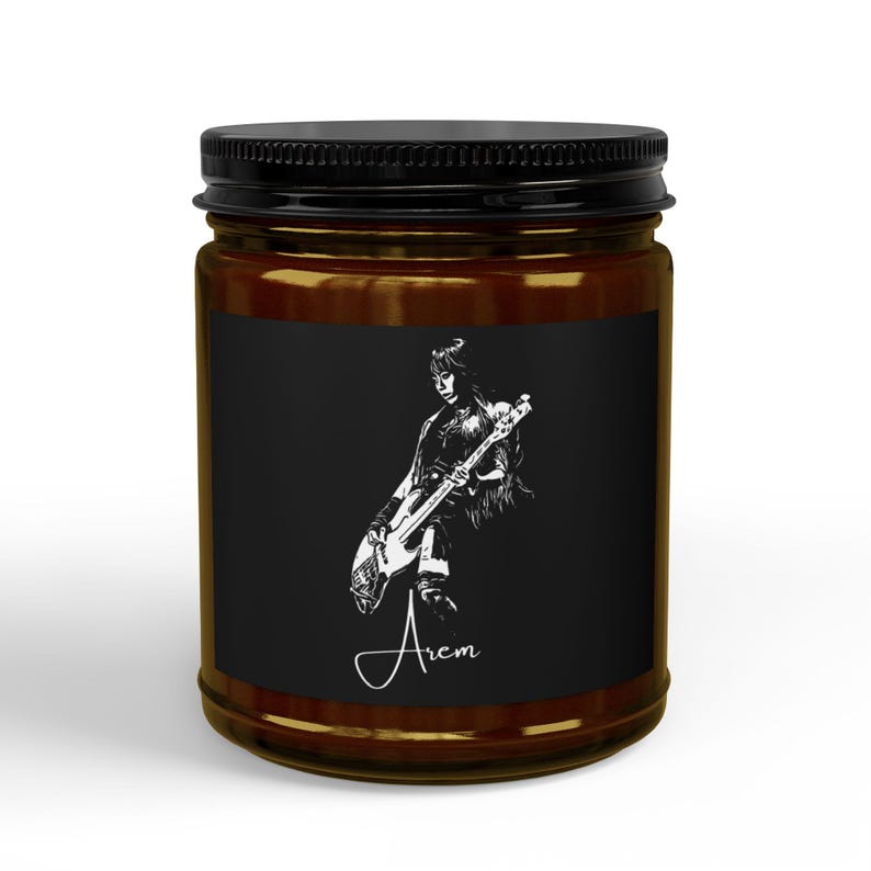 Women Who Rock Scented Soy Wax Candle | Japanese Bad Ass Bassist Arem ...