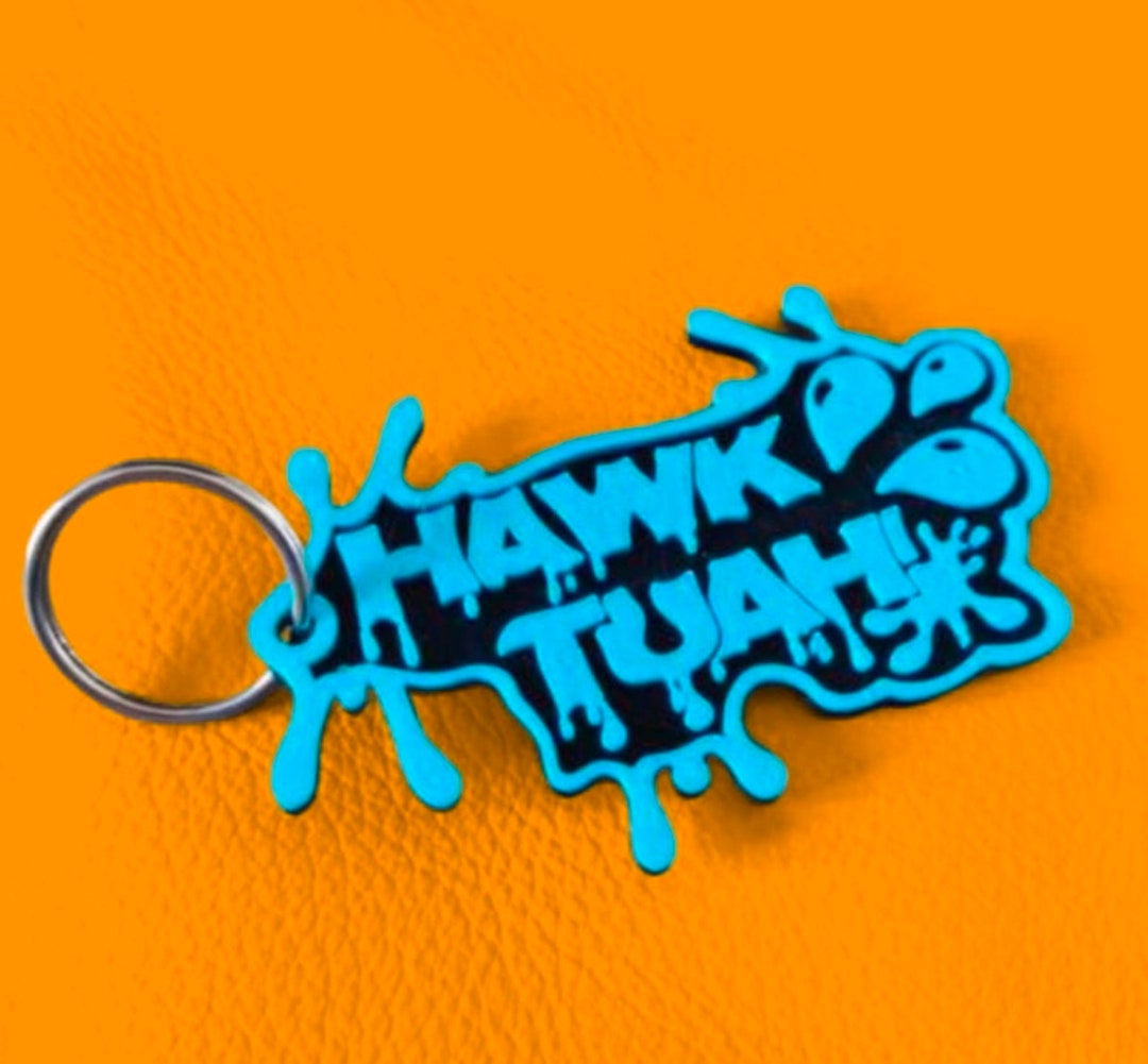 Hawk Tuah Keychain - Etsy