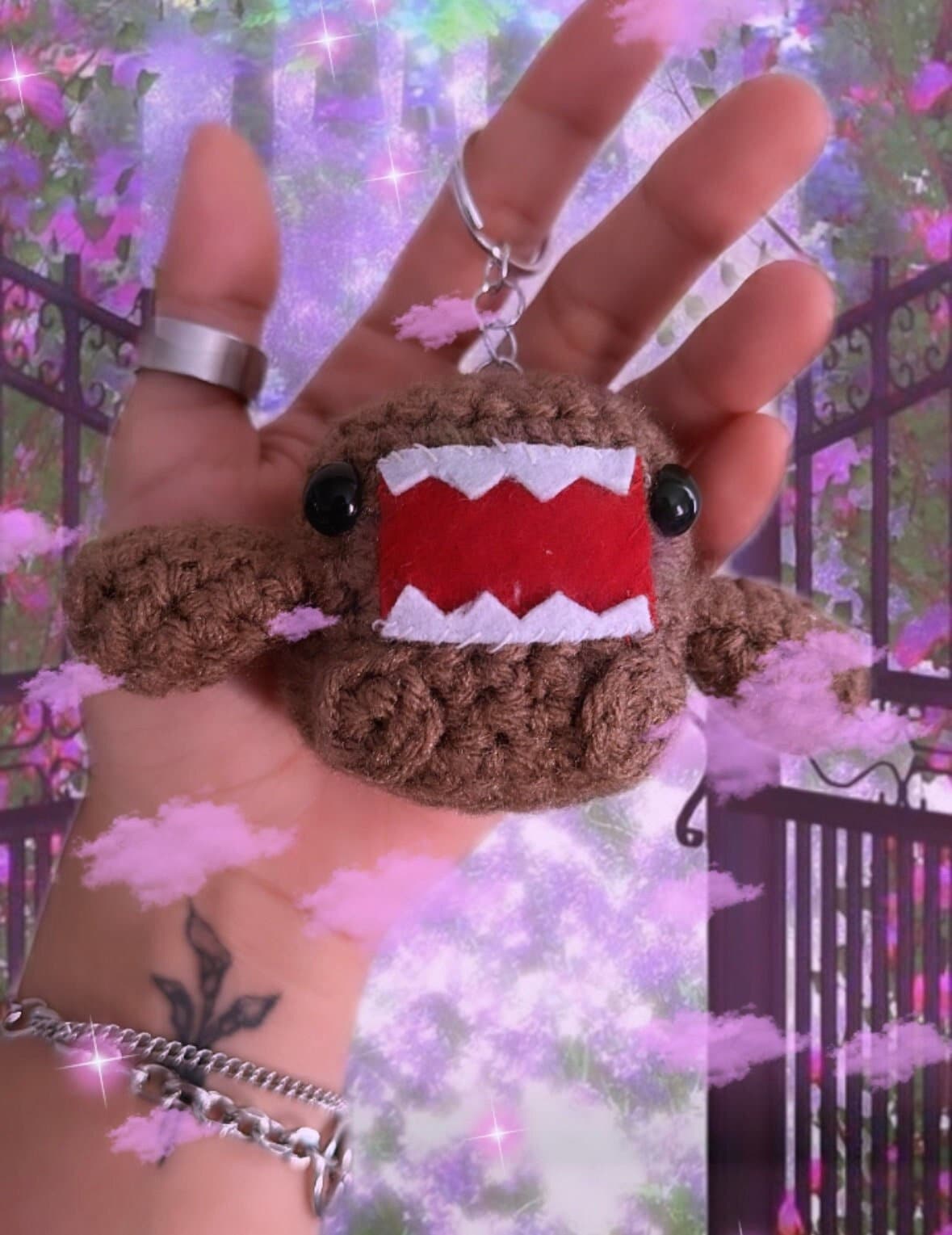 Pink Domo Kun Wallpaper