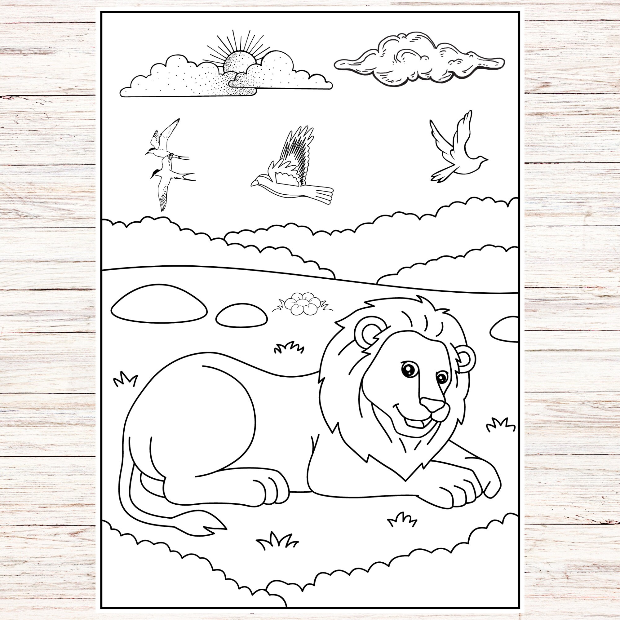 Printable Animal Coloring Pages - Fun and Educational Art for All Ages ...