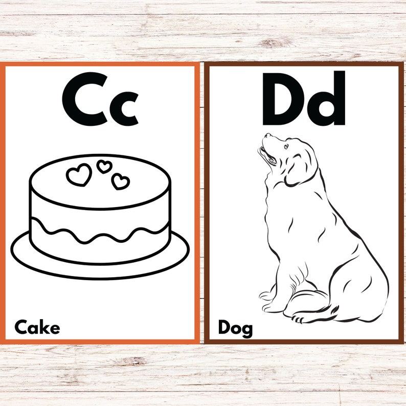 Creative Learning: Fun Alphabet Coloring Pages for Kids, ABC Coloring ...