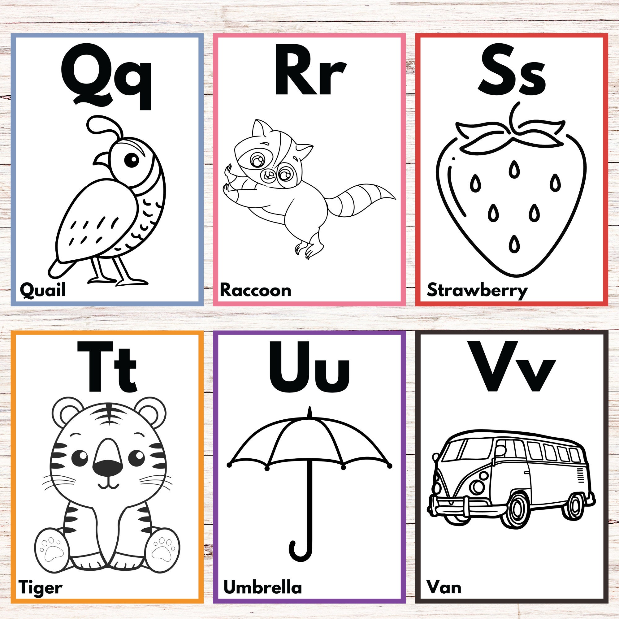 Creative Learning: Fun Alphabet Coloring Pages for Kids, ABC Coloring ...