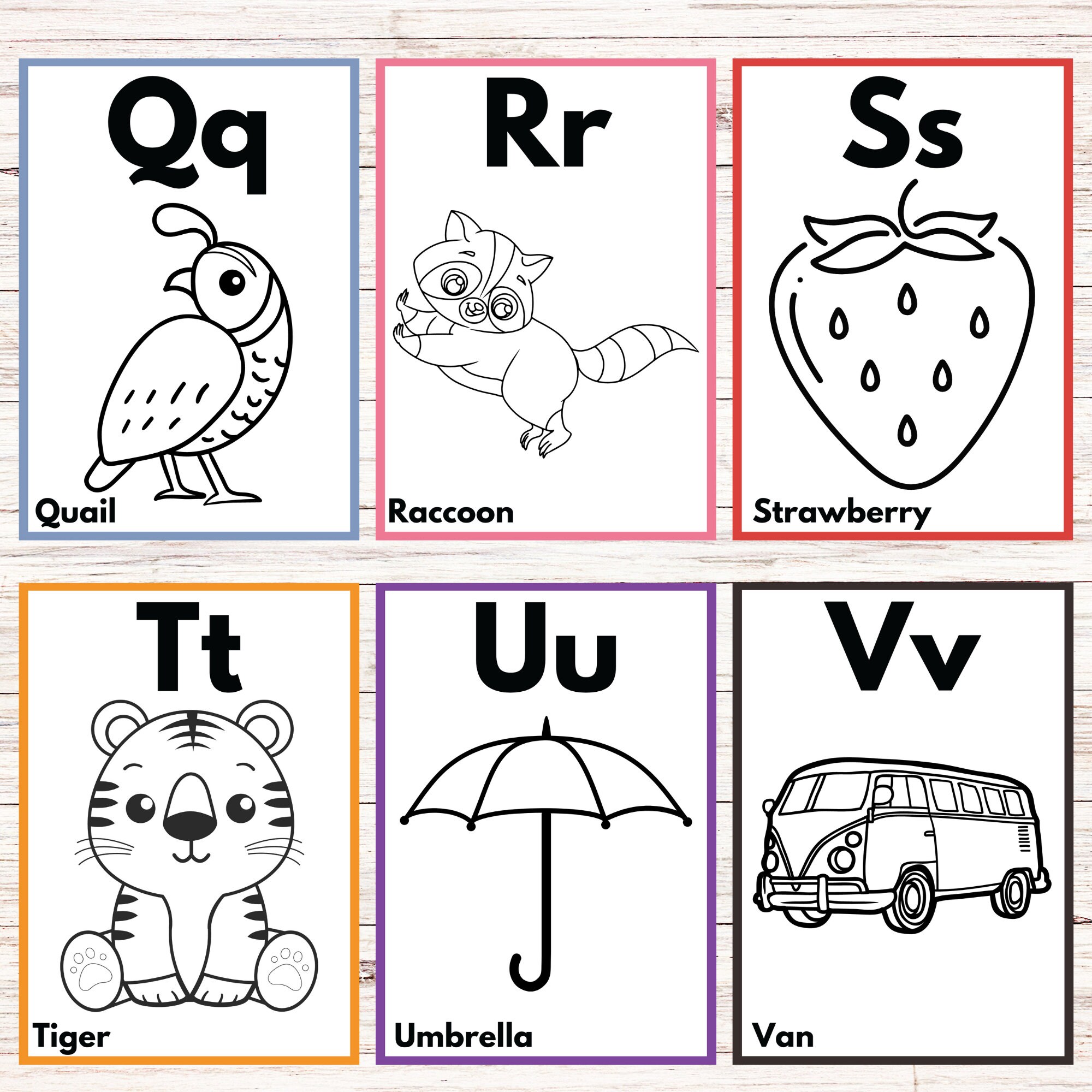 Creative Learning: Fun Alphabet Coloring Pages for Kids, ABC Coloring ...