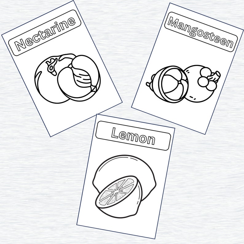 Help Your Kids Learn Fruits With Fun, Printable Coloring Pages for Kids ...