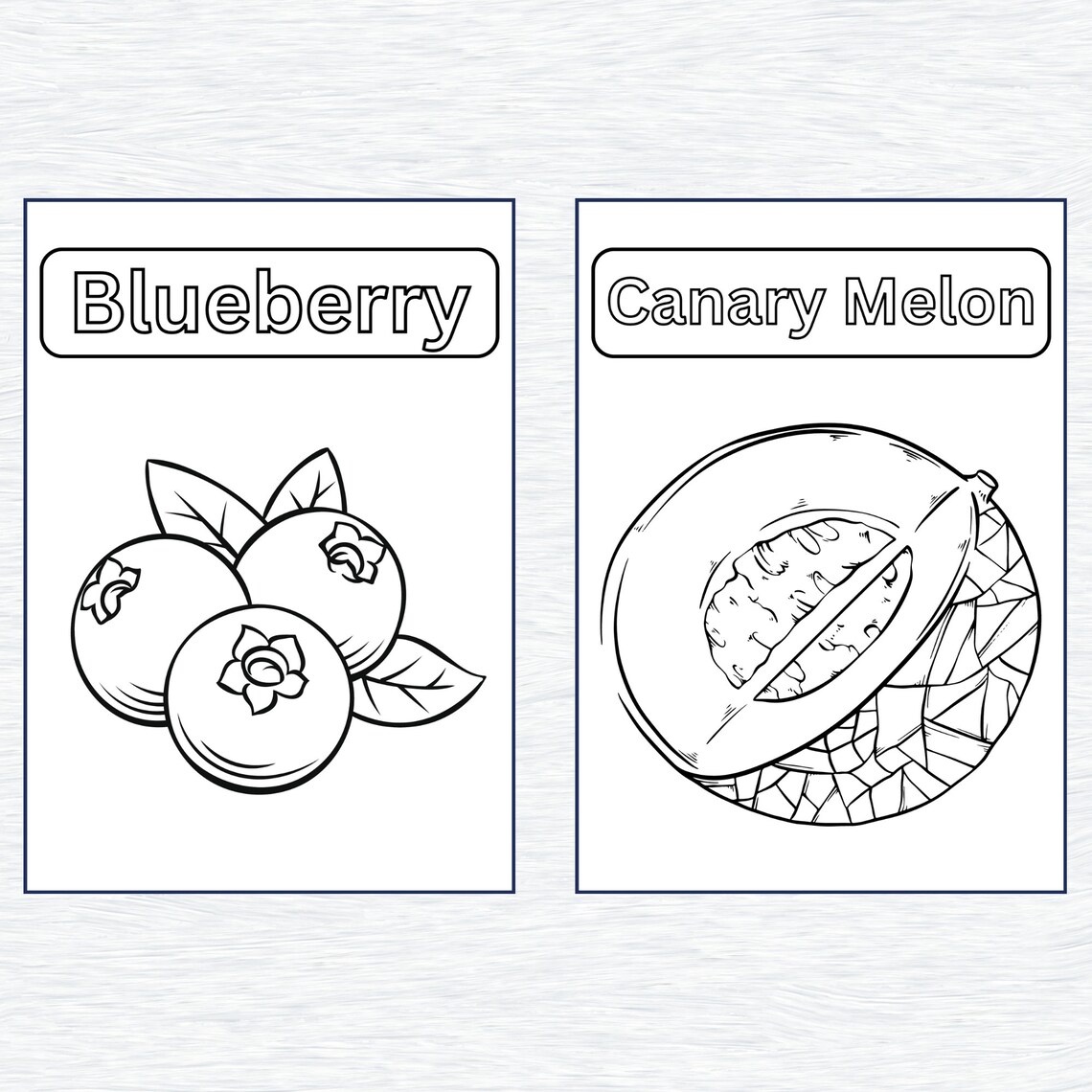 Help Your Kids Learn Fruits With Fun, Printable Coloring Pages for Kids ...