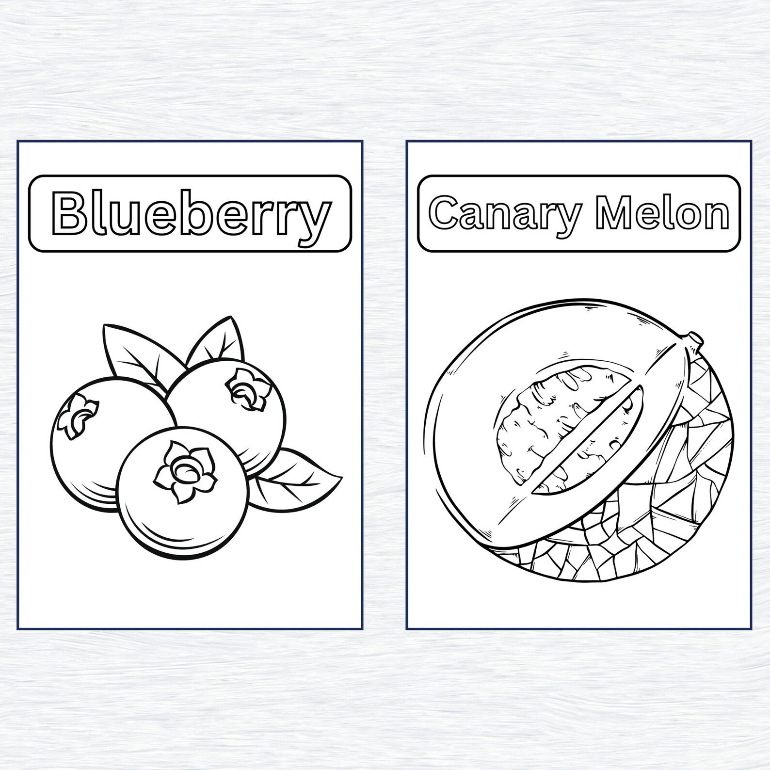 Help Your Kids Learn Fruits With Fun, Printable Coloring Pages for Kids ...