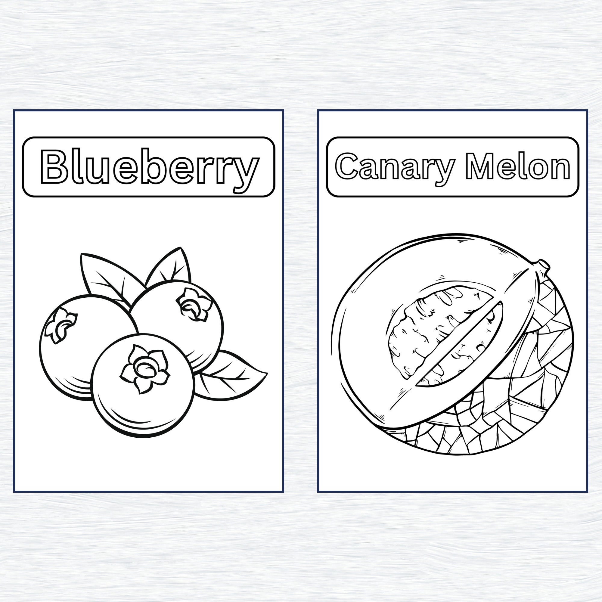Help Your Kids Learn Fruits With Fun, Printable Coloring Pages for Kids ...
