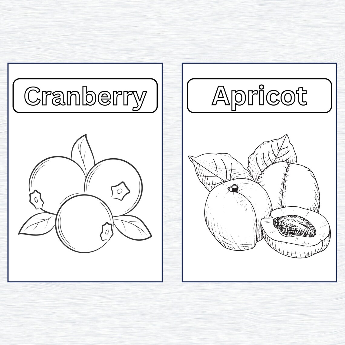 Help Your Kids Learn Fruits With Fun, Printable Coloring Pages for Kids ...