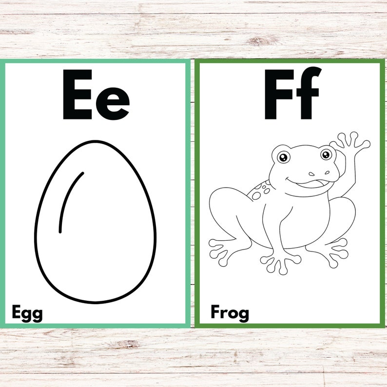 Creative Learning: Fun Alphabet Coloring Pages for Kids, ABC Coloring ...