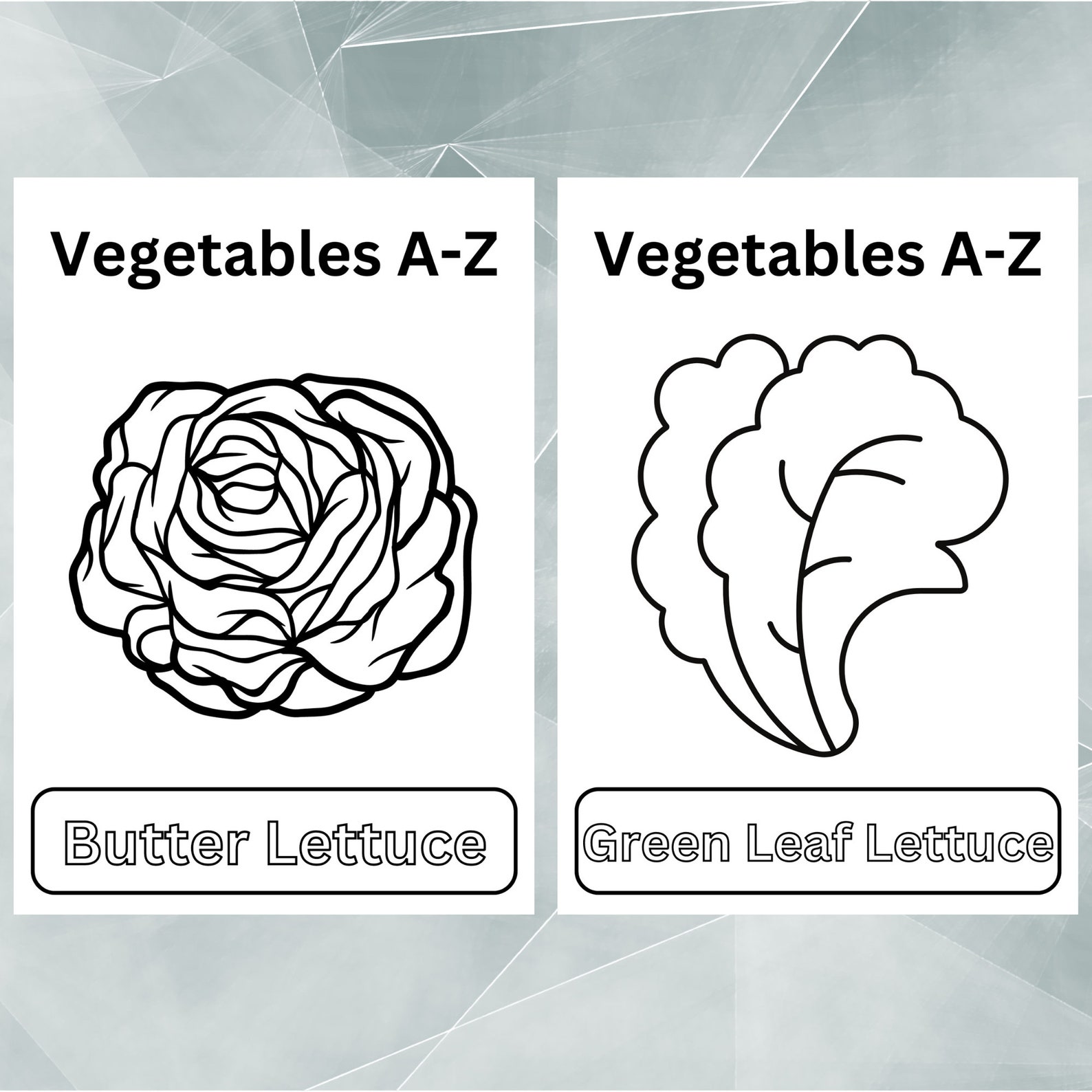 Printable Vegetable Coloring Book Activity for Kids of Any Age, Learn ...