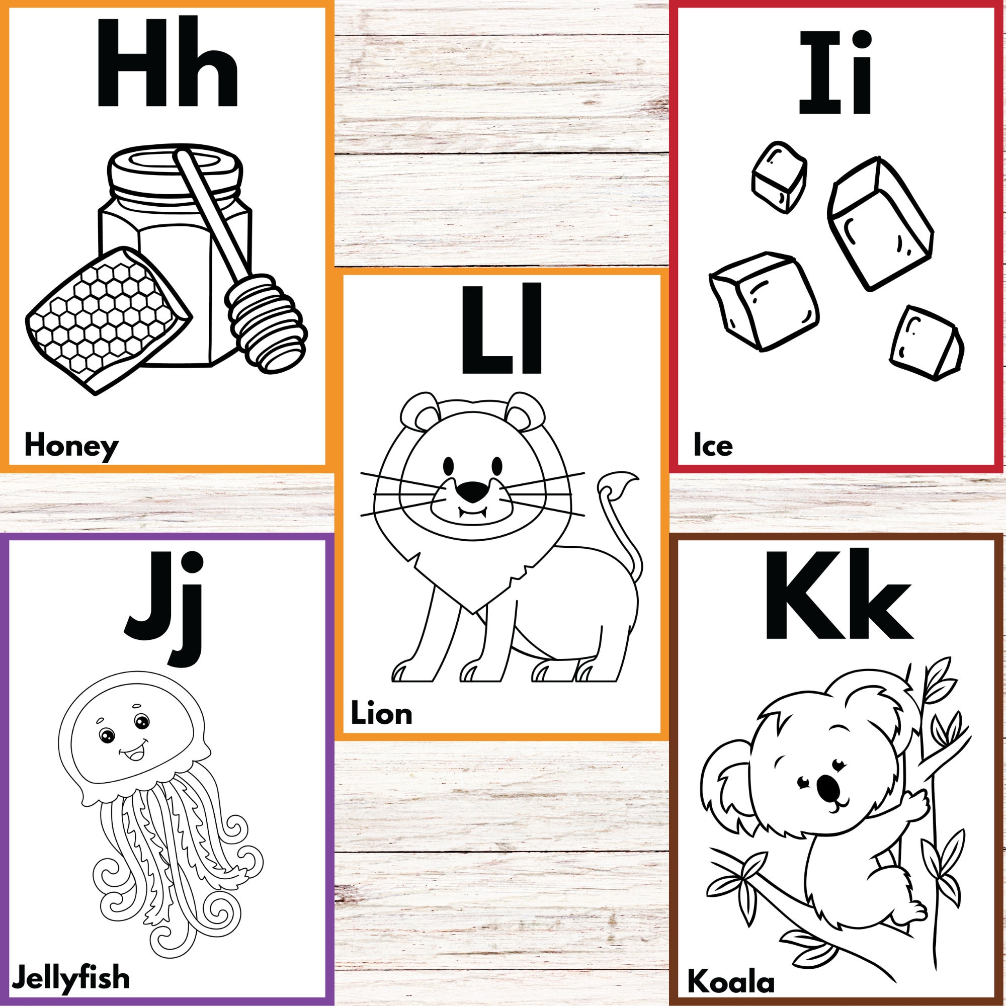 Creative Learning: Fun Alphabet Coloring Pages for Kids, ABC Coloring ...
