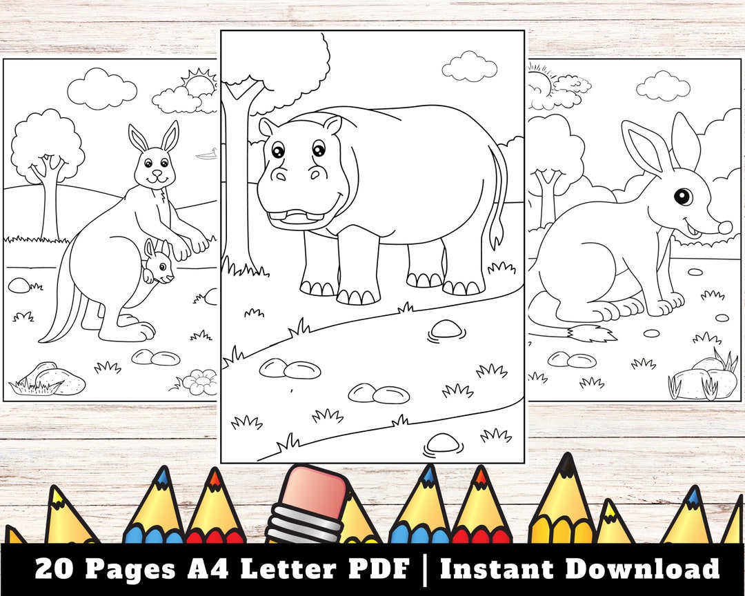 Printable Animal Coloring Pages - Fun and Educational Art for All Ages ...