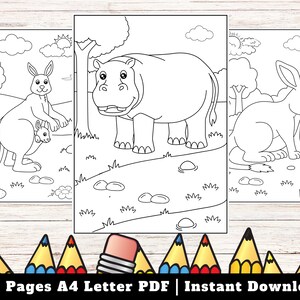 Printable Animal Coloring Pages - Fun and Educational Art for All Ages ...