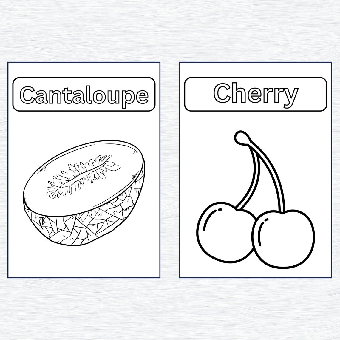 Help Your Kids Learn Fruits With Fun, Printable Coloring Pages for Kids ...