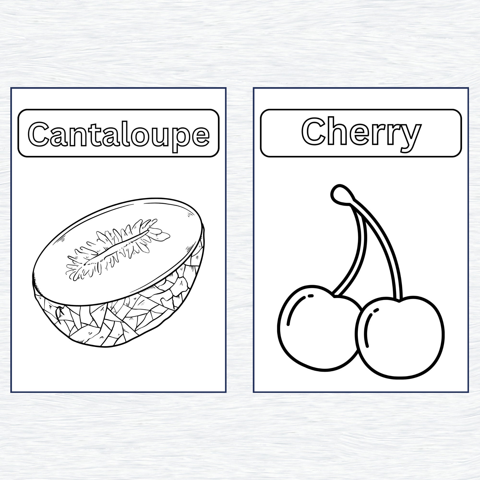 Help Your Kids Learn Fruits With Fun, Printable Coloring Pages for Kids ...