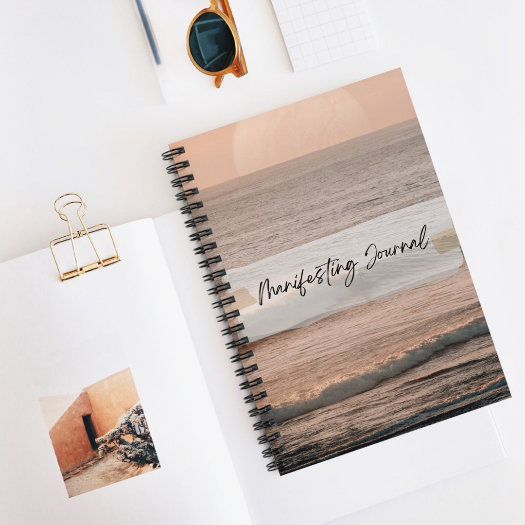 Manifesting Journal With Ruled Line Pages, Great for Journaling ...