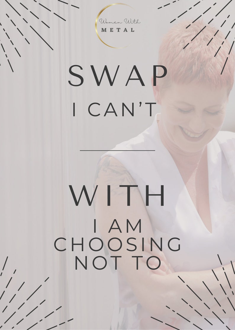 Empowering Word Swap Cards - Etsy