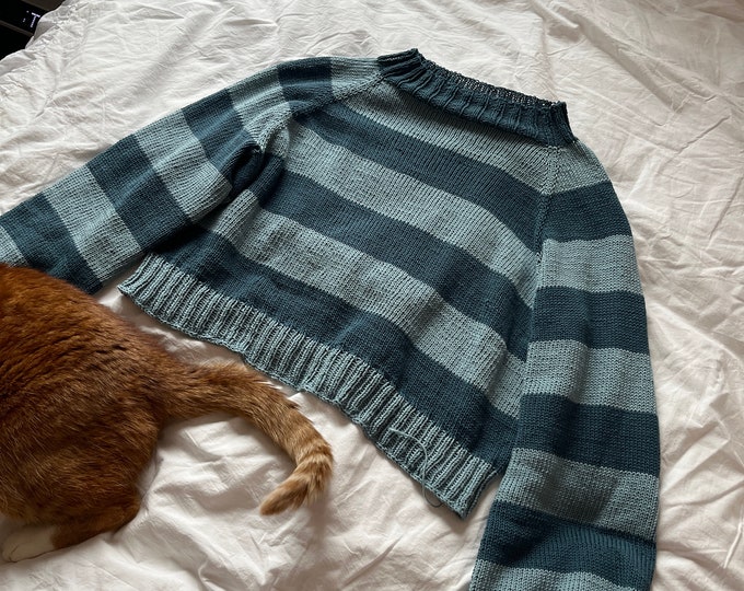 Striped Sweater Pattern - Etsy