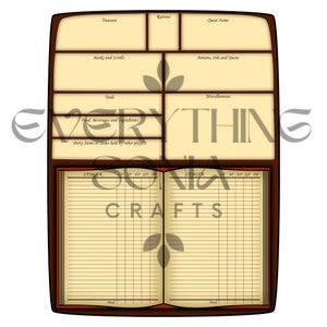 Immersive Inventory - Dnd 5e Compatible | Messenger Bags With Ledger ...