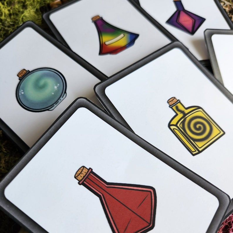 Immersive Potions - Dnd 5e Compatible | Potion Cards | Inventory ...