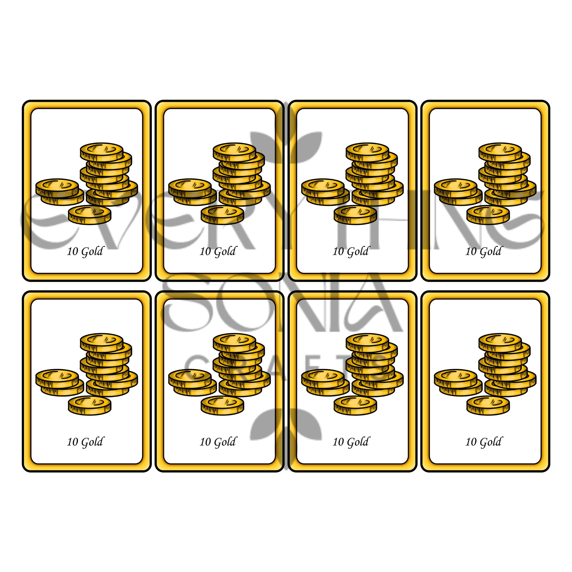 Immersive Currency - Dnd 5e Compatible | Copper, Silver & Gold Coin ...
