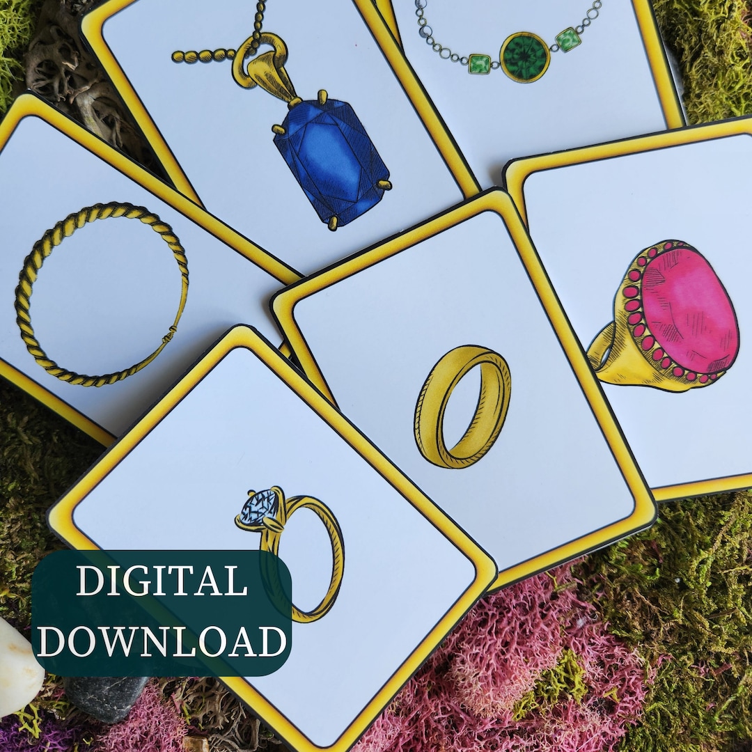 Immersive Jewelry - Dnd 5e Compatible | Item Cards | Inventory ...