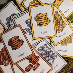 Immersive Currency - Dnd 5e Compatible | Copper, Silver & Gold Coin ...