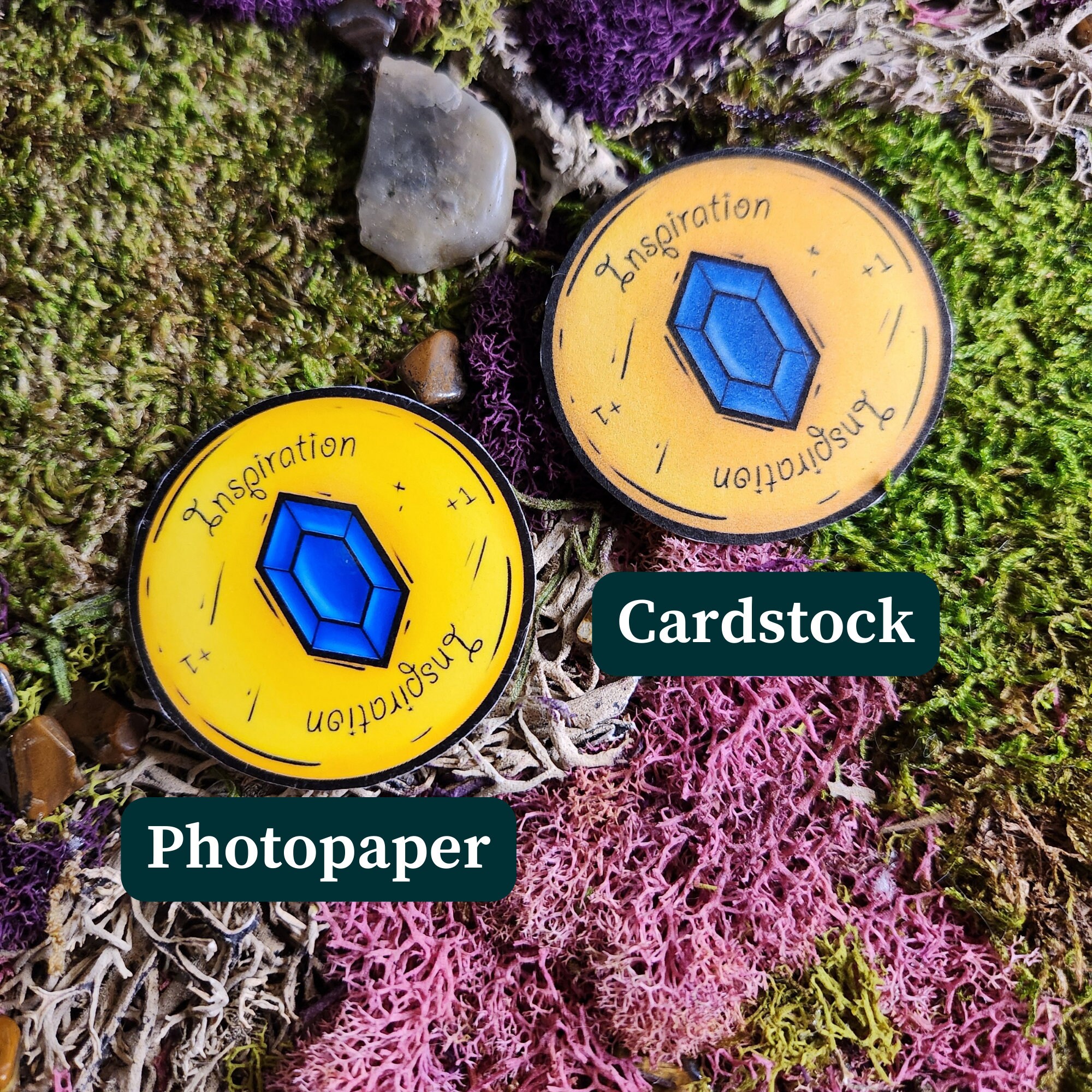 Immersive Inspiration - Dnd 5e Compatible | Inspiration Tokens ...