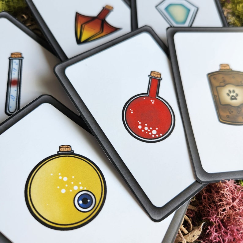 Immersive Potions - Dnd 5e Compatible | Potion Cards | Inventory Reminders | Digital Download - Etsy