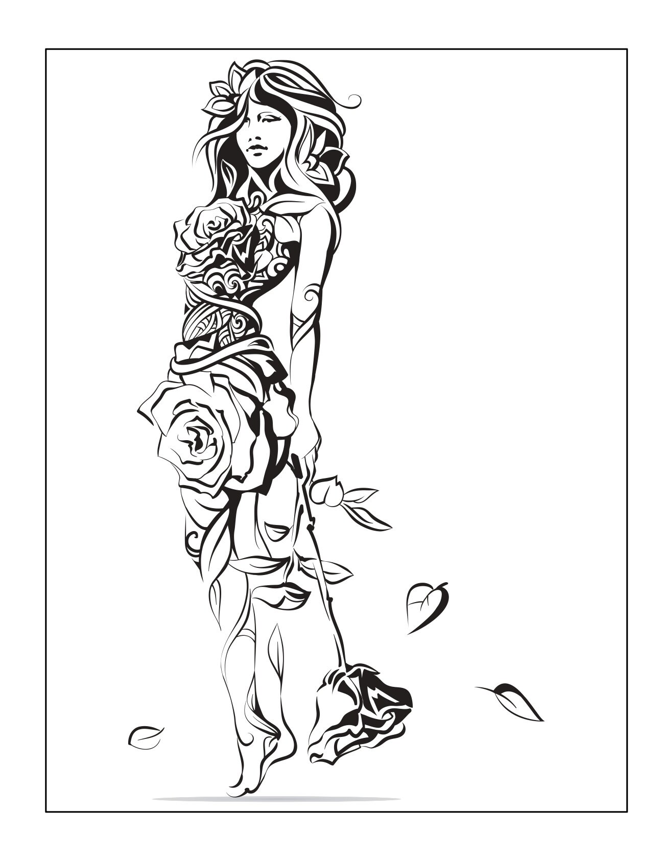 Digital Coloring Pages - Etsy